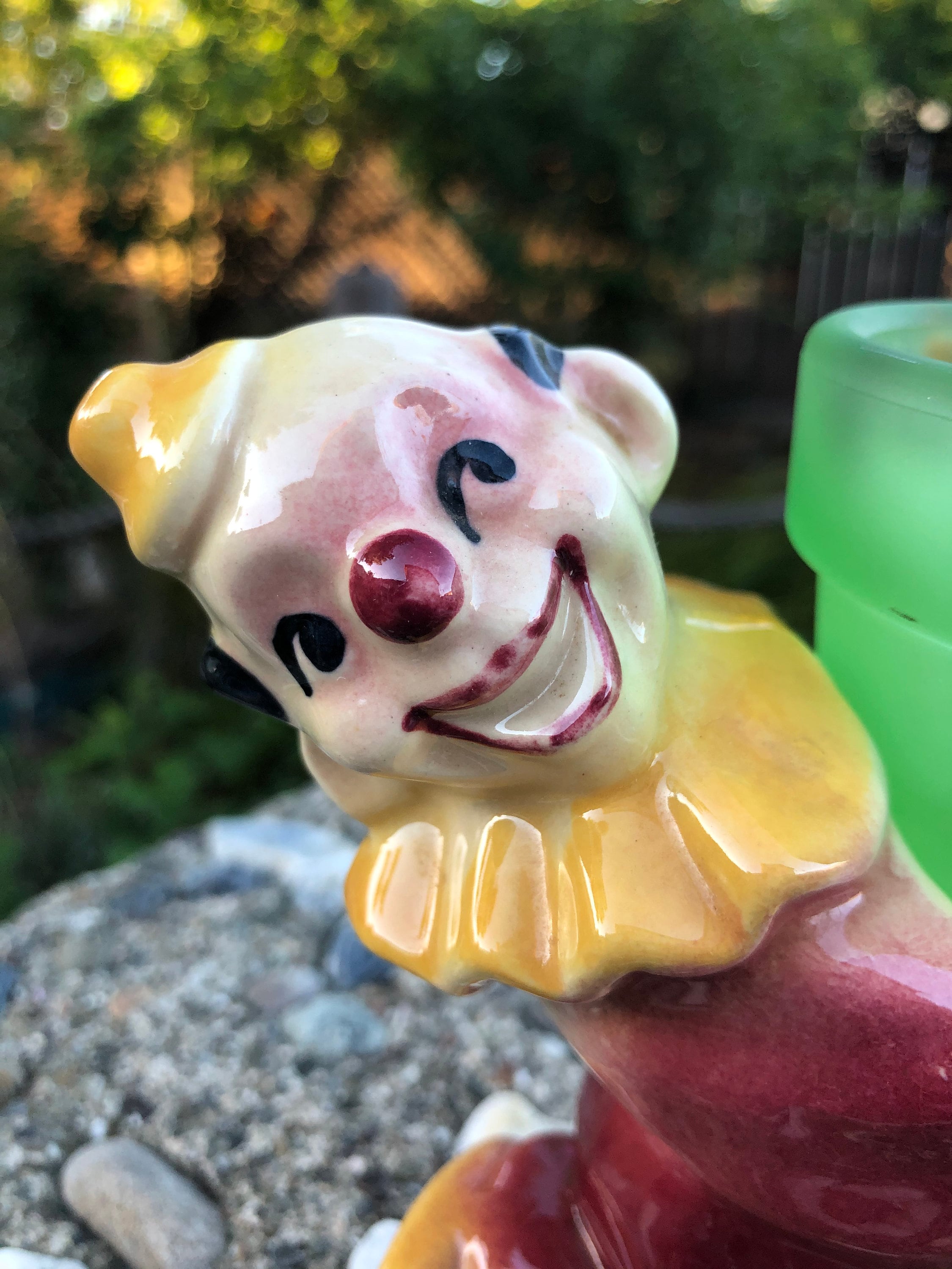 Shawnee Pottery 1950's JoJo Clown Flower Pot Holder and - Etsy España