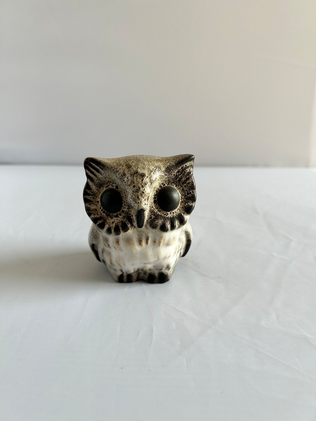 Howard Pierce Porcelain Great Horned Owl Chick - Etsy