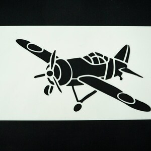 Fighter Plane Stencil: Reusable Drawing & Painting Template - Etsy
