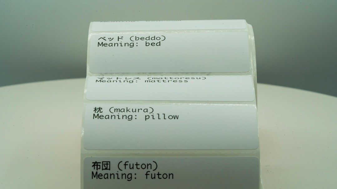 100+ Japanese Vocabulary Stickers: Passive Learning Essentials - Sets ...