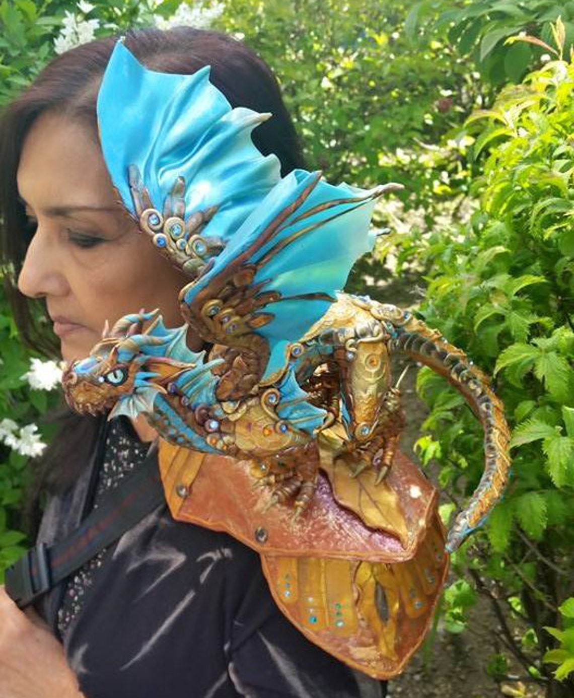 Custom Shoulder Dragon Made to Order Available under Request | Etsy