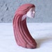 Vintage "lady in the Wind" Bust Sculpture Windswept Figurine - Etsy