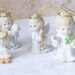 Vintage 1980's Morehead Angel Christmas Ornaments 5 - Etsy