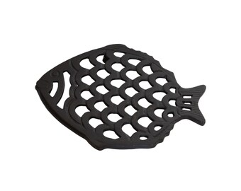 Cast Iron Fish Plate - Etsy