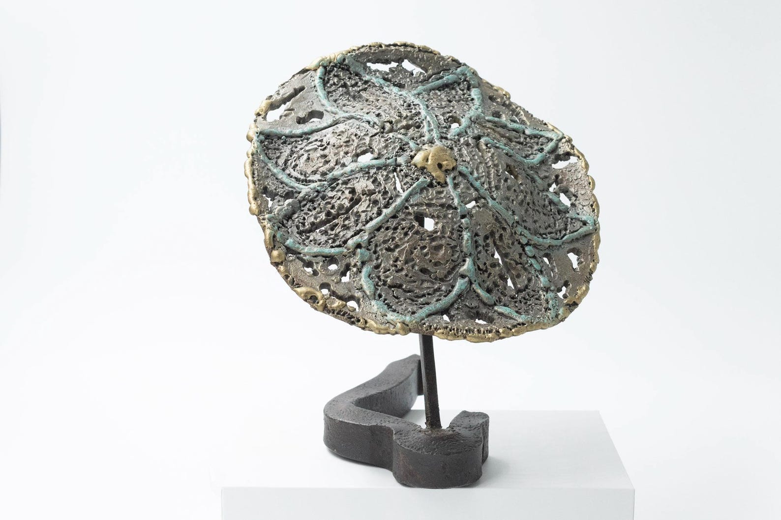 Unique Heavy Art Object Art Piece Composition Transmutation Sunflower ...