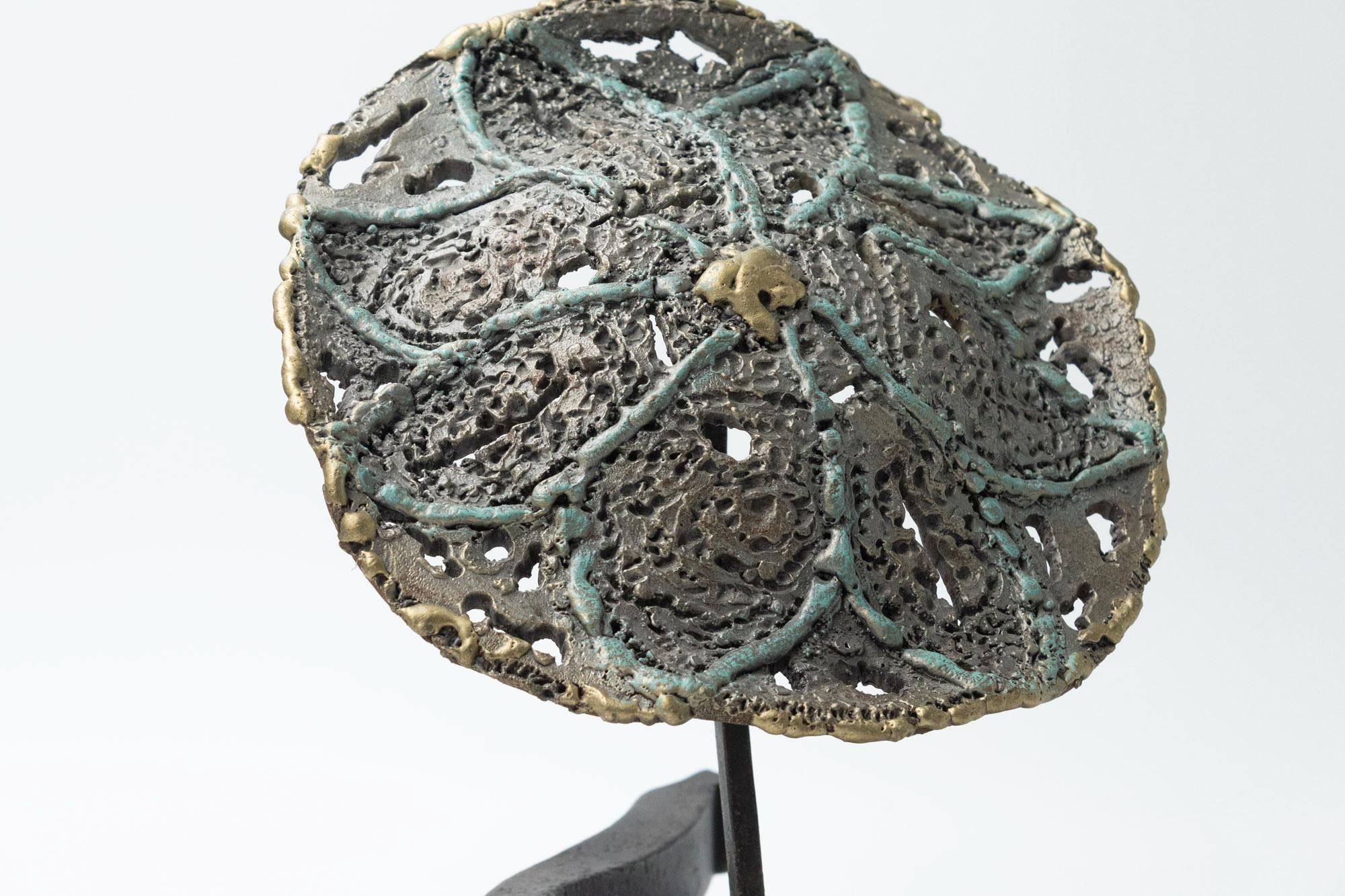 Unique Heavy Art Object Art Piece Composition Transmutation Sunflower ...