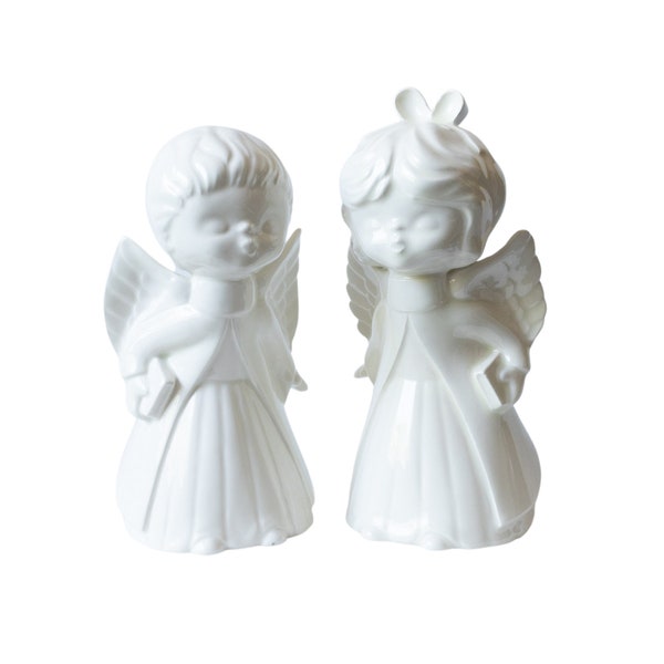 Kissing Angel Figurines - Etsy