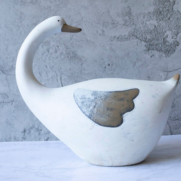 Large Goose Statue - Etsy
