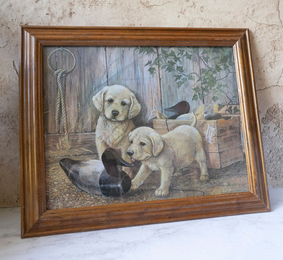 Grandpas Decoys by Ruane Manning Frame Art Large - Etsy