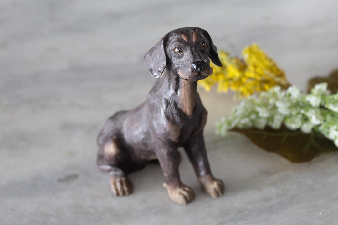 Vintage Resin Chocolate Brown Labrador Retriever Figurine - Etsy