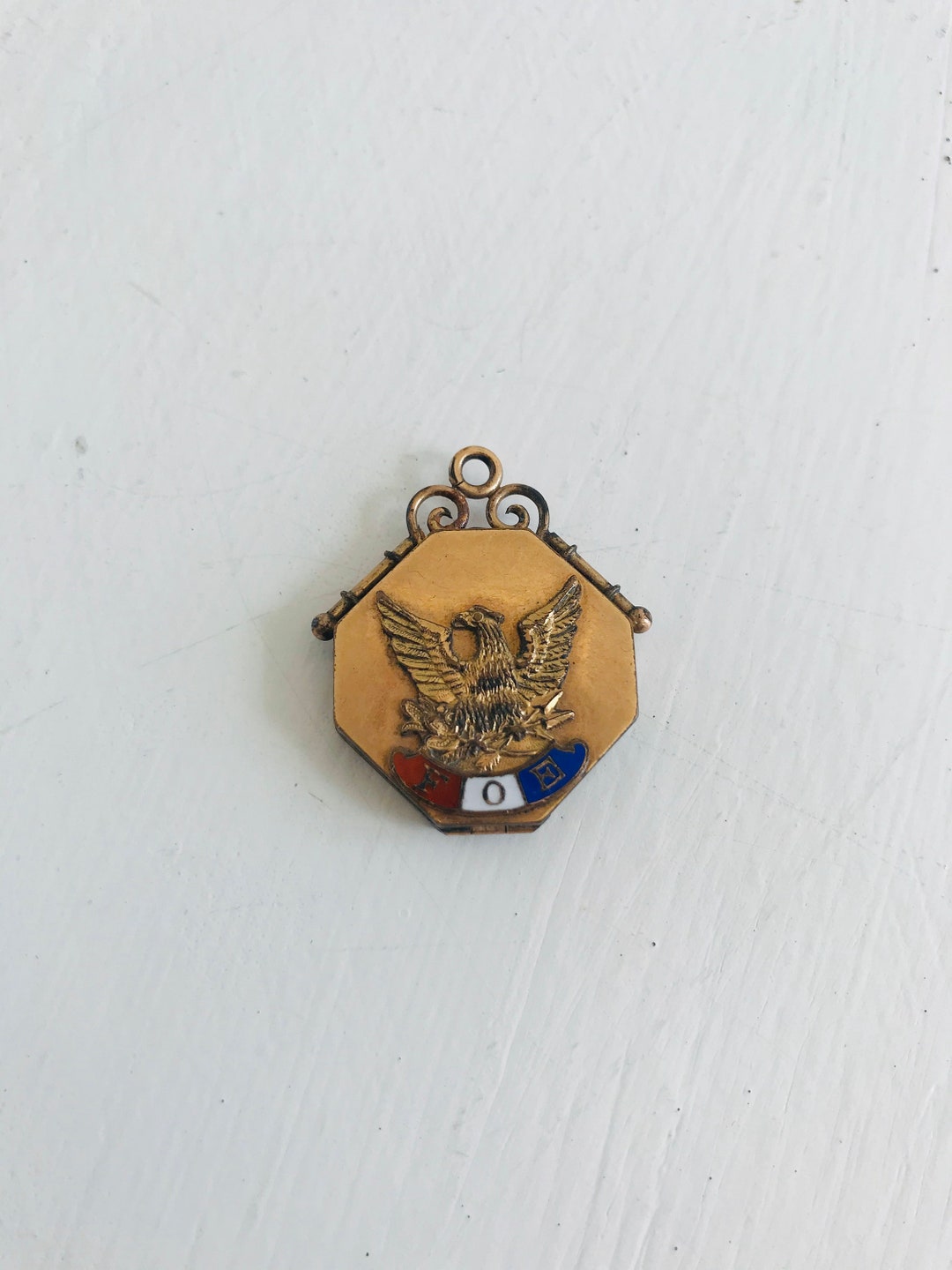 Early 19th Century Vintage F.O.E. Eagle Locket Watch Fob - Etsy