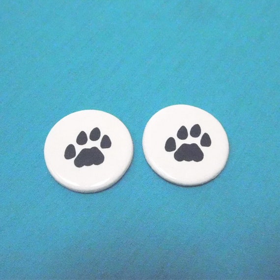 Dog Paw Ceramic Refrigerator Magnet With Strong Magnet | Etsy