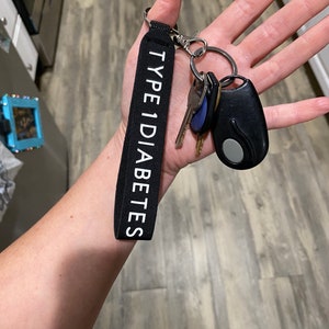 Type 1 Diabetes Lanyard Keychain - Etsy