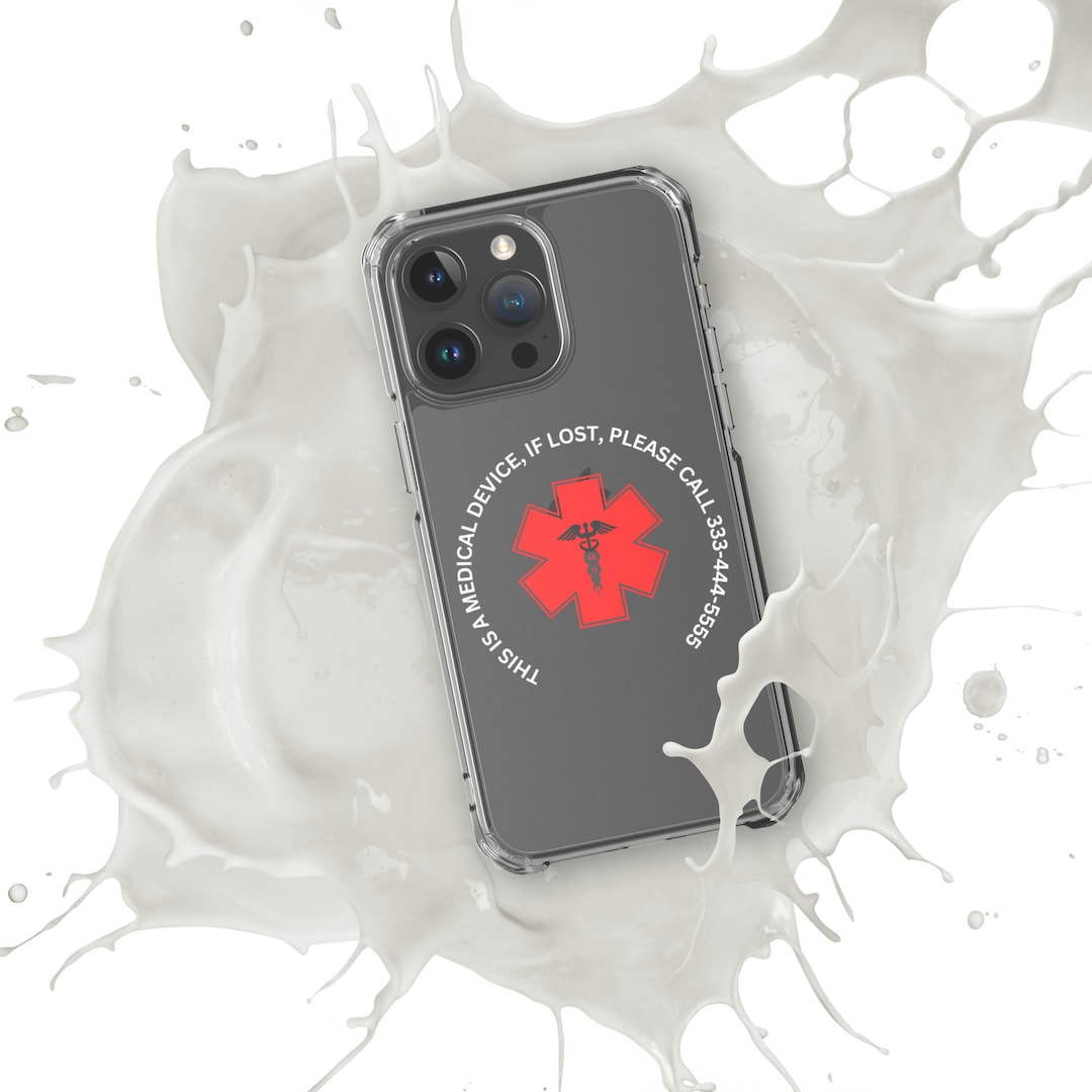 Customizable Medical Device Clear Case for Iphone® - Etsy