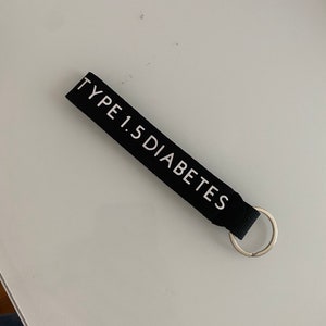 Type 1 Diabetes Lanyard Keychain - Etsy