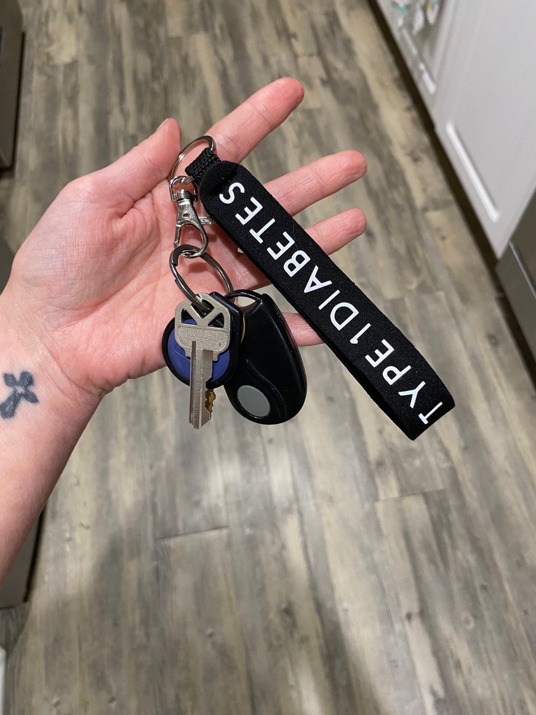 Type 1 Diabetes Lanyard Keychain - Etsy