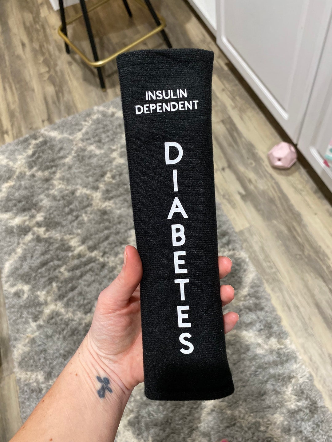 Type 1 Diabetes Insulin Dependent Seatbelt Cover - Safety First for ...