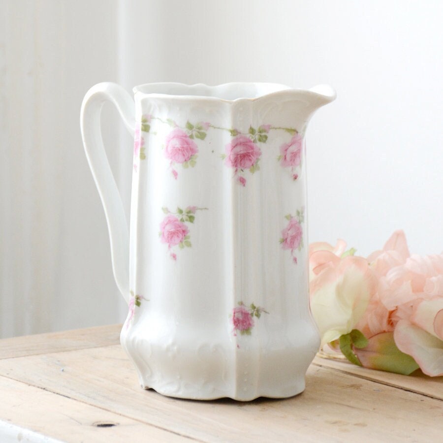 Vintage French Pitcher - Etsy