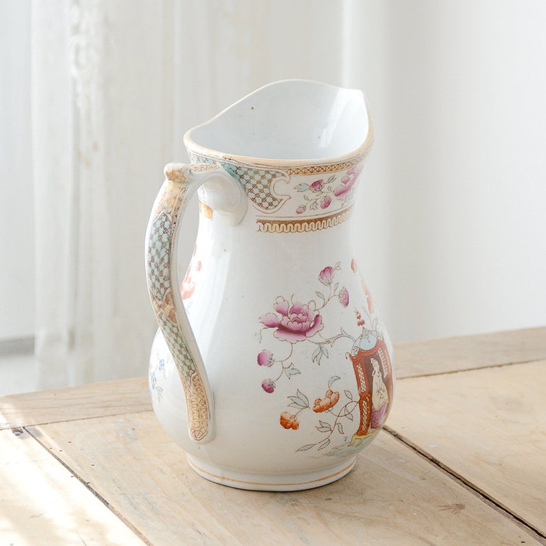 Gorgeous Vintage Pitcher - Etsy