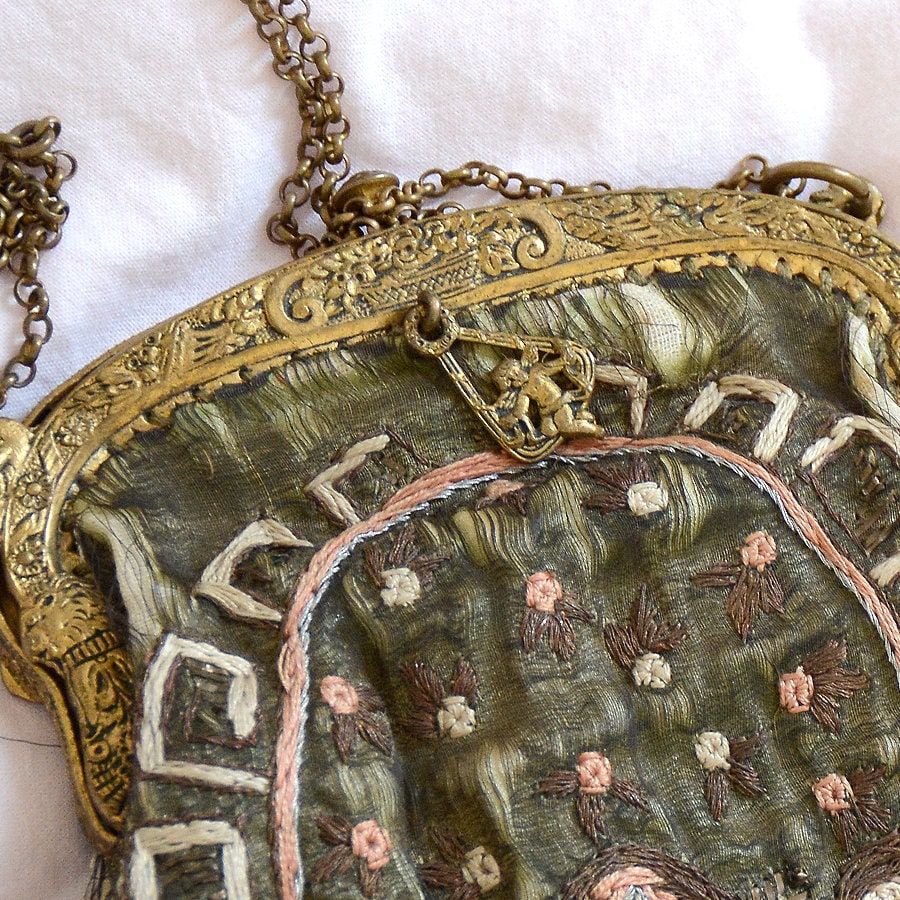 Stunning 1920's French Hand Made Hand Bag - Etsy