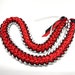 Choose Your Colors 40" Satin Ribbon Double Lei With White Picot Accent ...