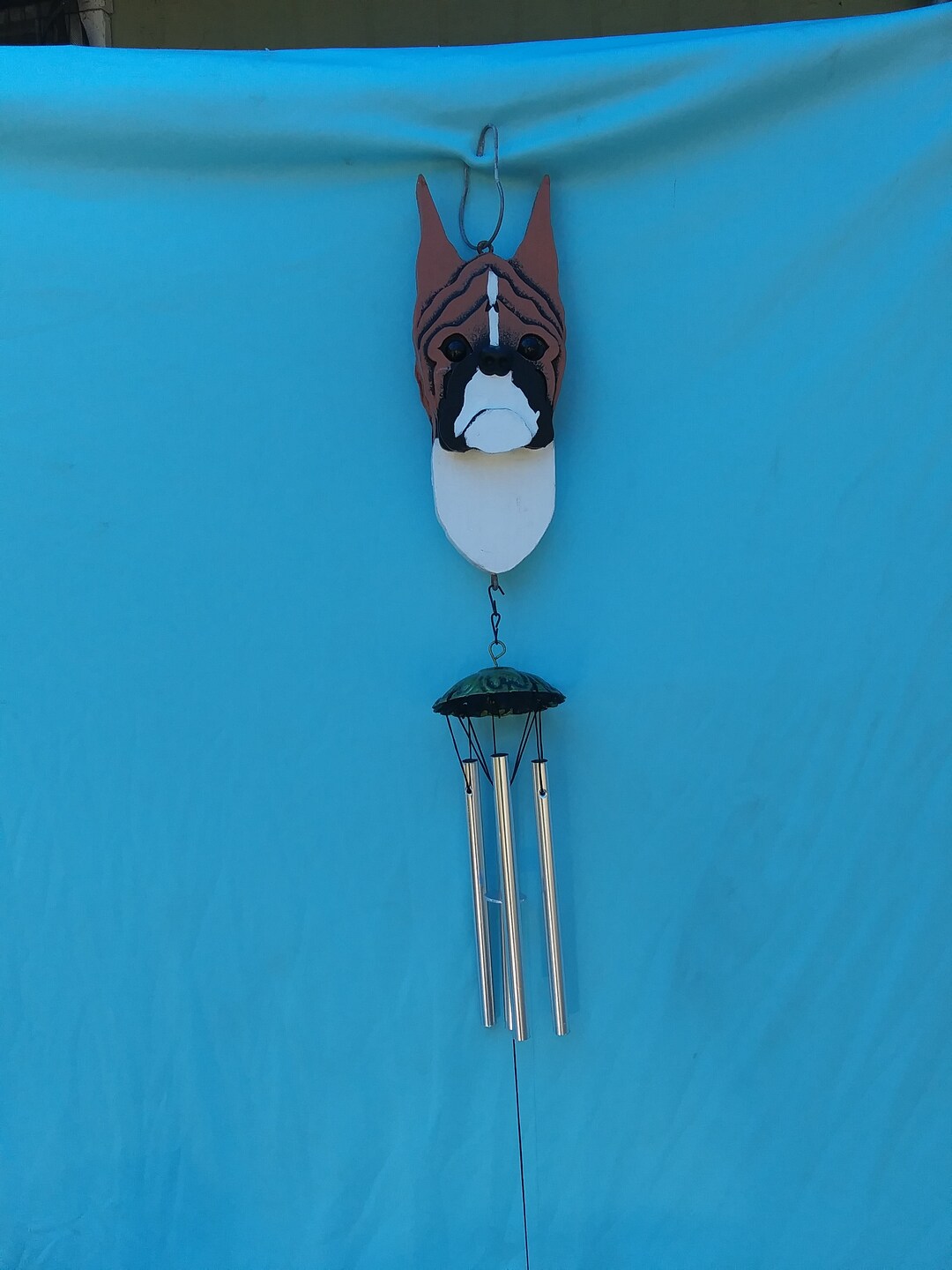 Wooden Dog Wind Chimes, Dog Heads for Wind Chimes - Etsy