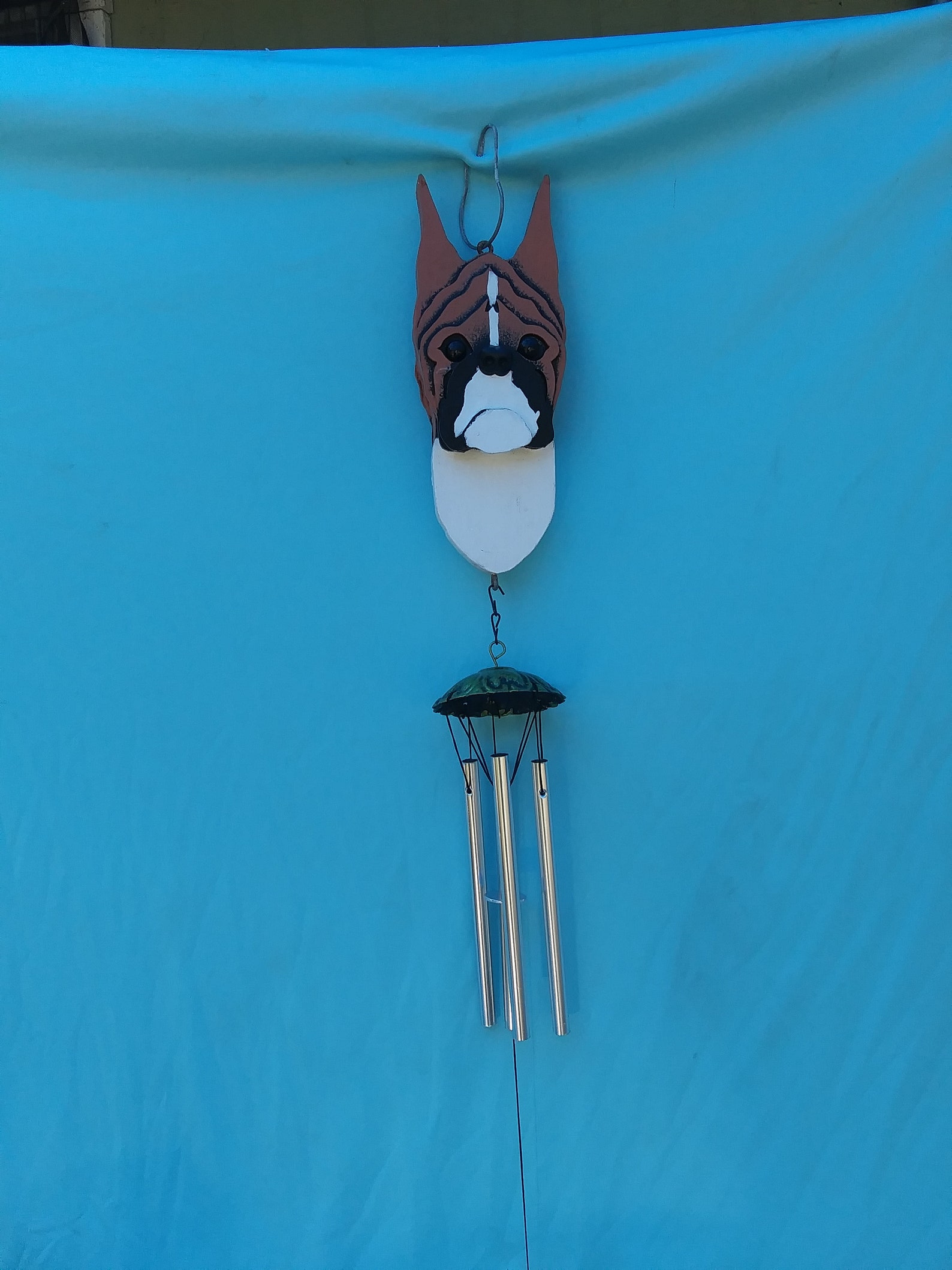 Wooden Dog Wind Chimes, Dog Heads for Wind Chimes - Etsy