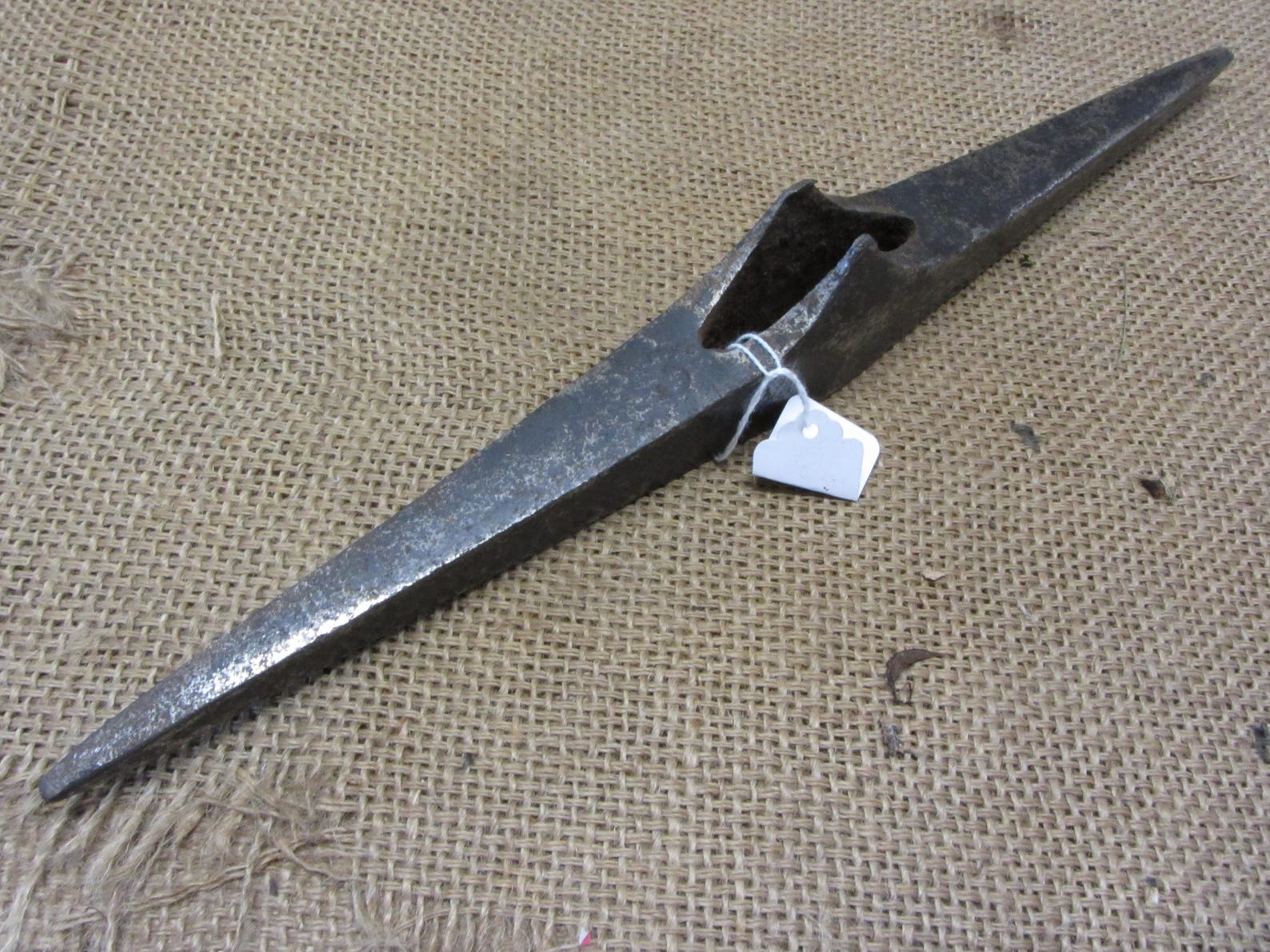 Vintage Cast Iron #3 Mining Pick Head - Railroad Antique Old Metal Farm ...