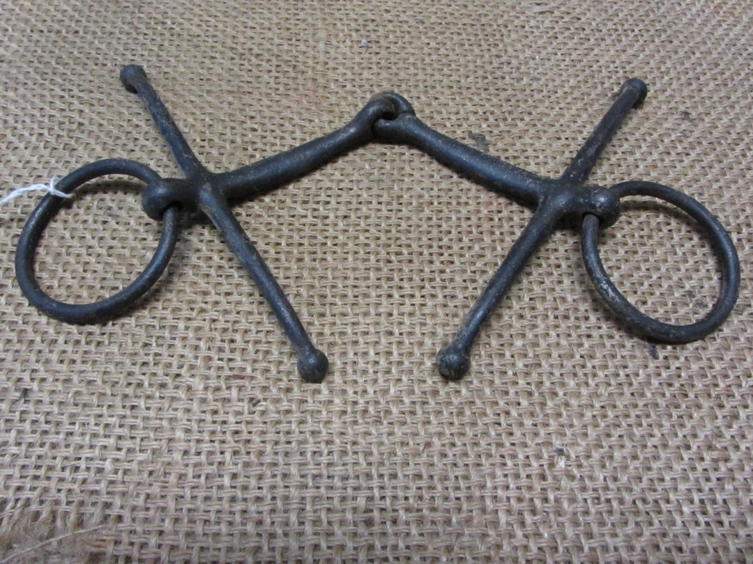 Vintage Snaffle Driving Bit > Antique Old Iron Western Gear Horse ...