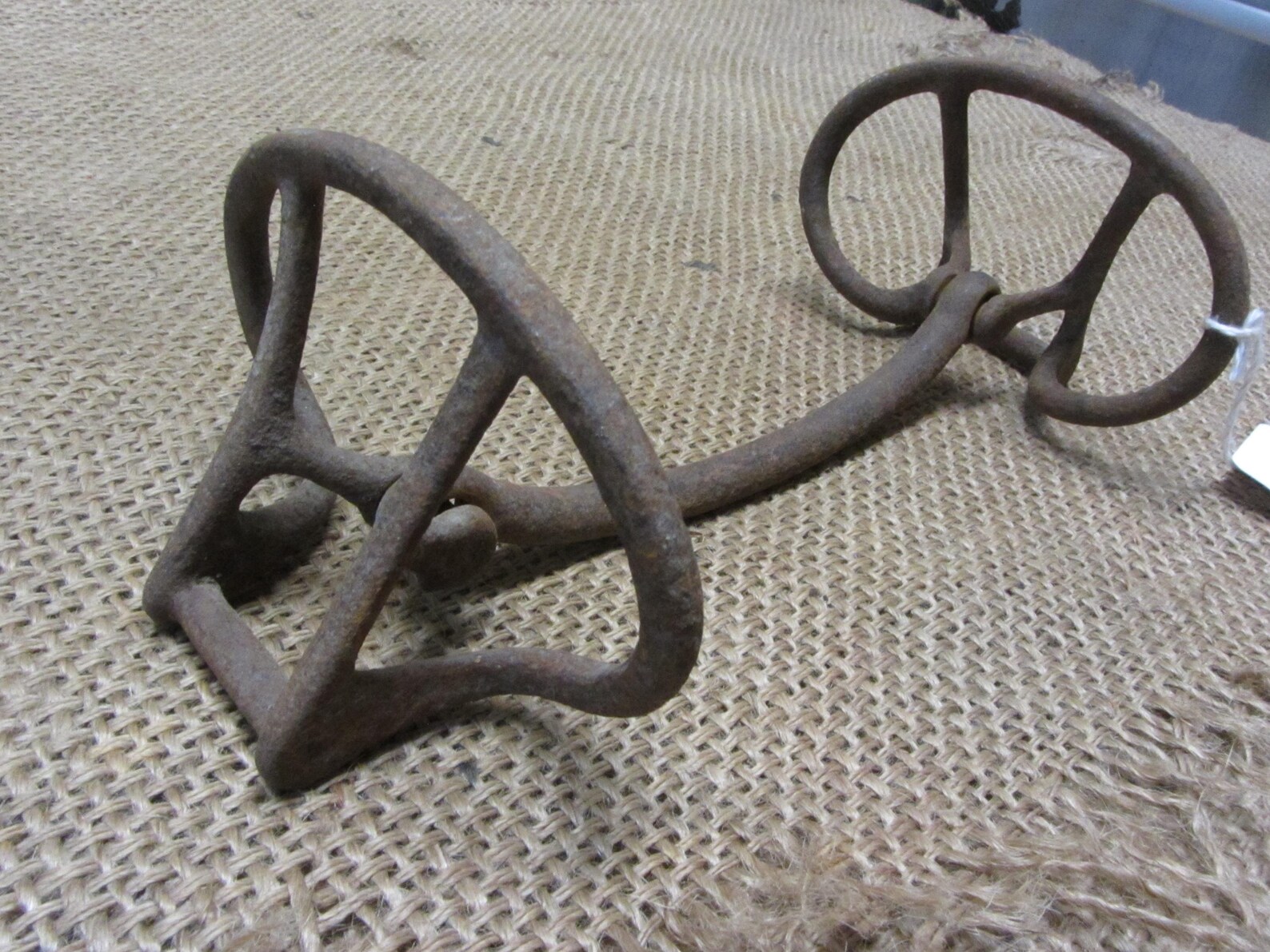 RARE Vintage Snaffle Driving Bit > Antique Old Iron Western Gear Horse ...
