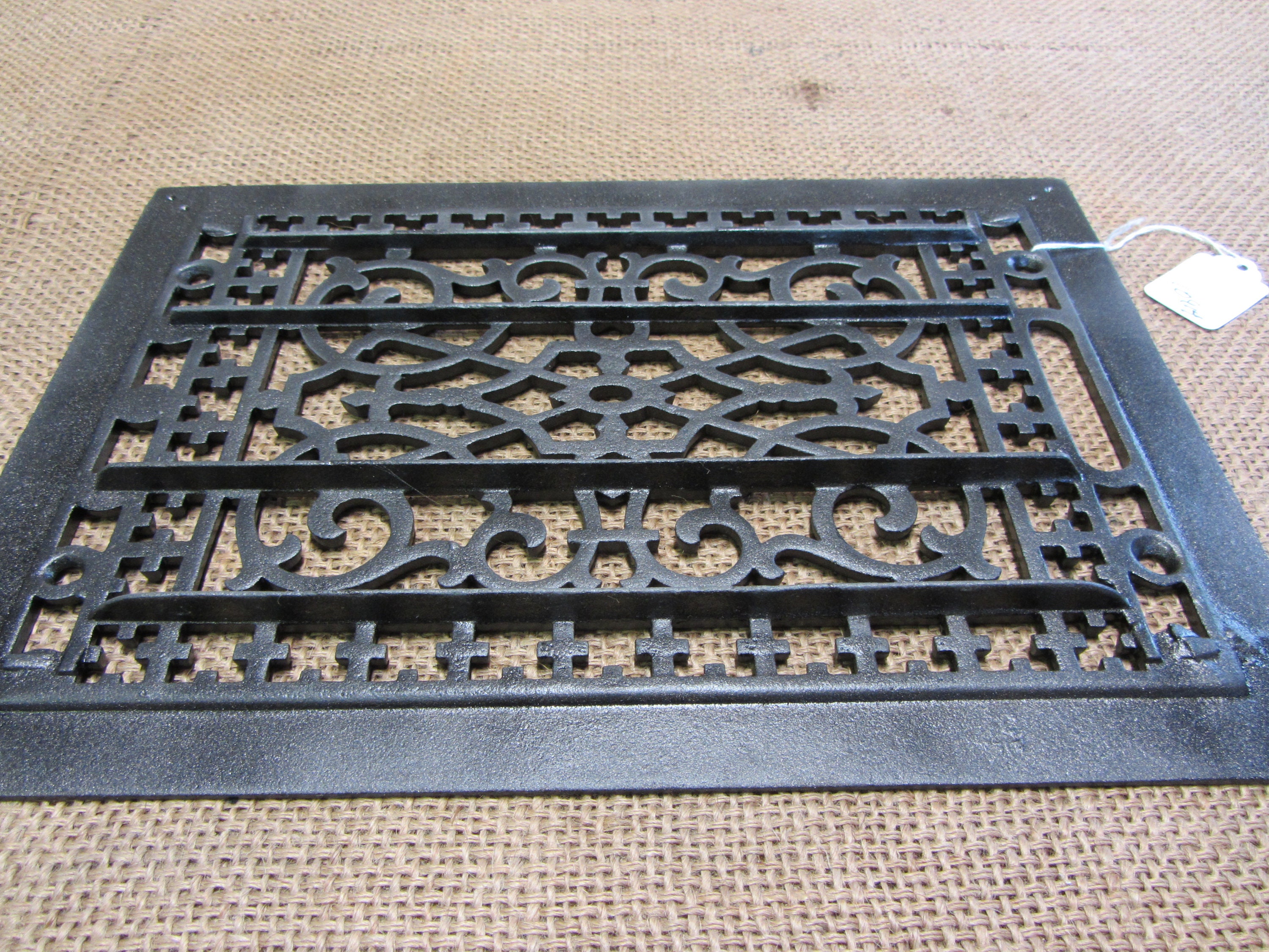 Vintage Cast Iron Register Grate Antique Old Heat Vent - Etsy