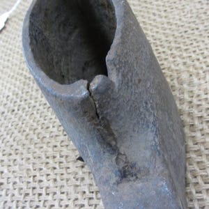 Vintage Cast Iron Mining Pick Head - Railroad Antique Old Metal Farm ...