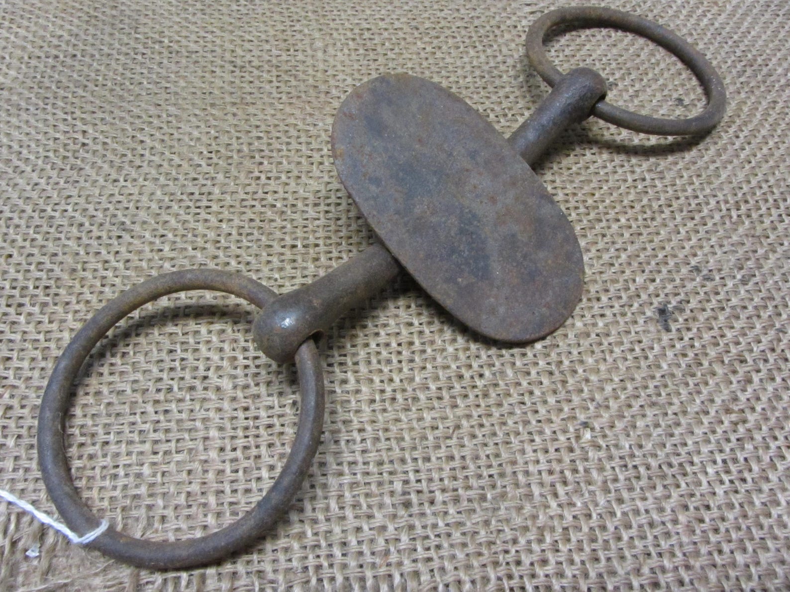 RARE Vintage Paddle Bit > Antique Old Iron Western Gear Horse Saddle ...