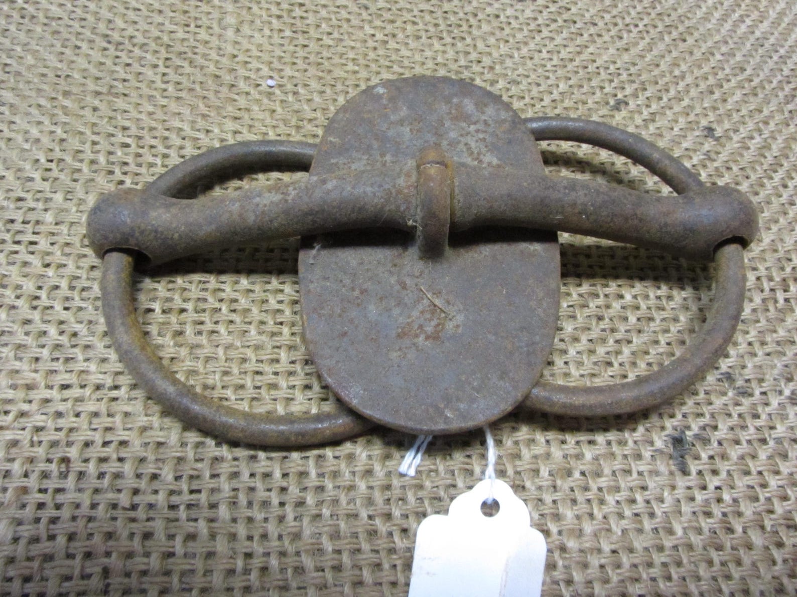 RARE Vintage Paddle Bit > Antique Old Iron Western Gear Horse Saddle ...