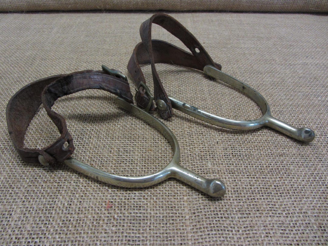 Vintage USAB Buermann Military Spur Set: Antique Western Decor 11293 - Etsy