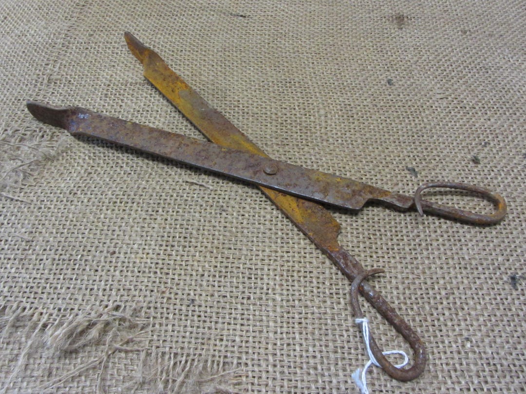 Vintage Hand Forged Tongs > Antique Utensil Utensils Kitchen Decor ...