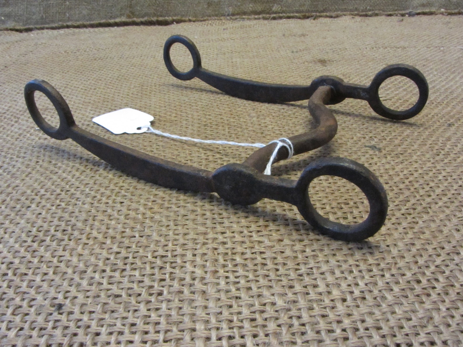 Vintage Unmarked Bit > Antique Old Iron Western Gear Horse Saddle Bit ...