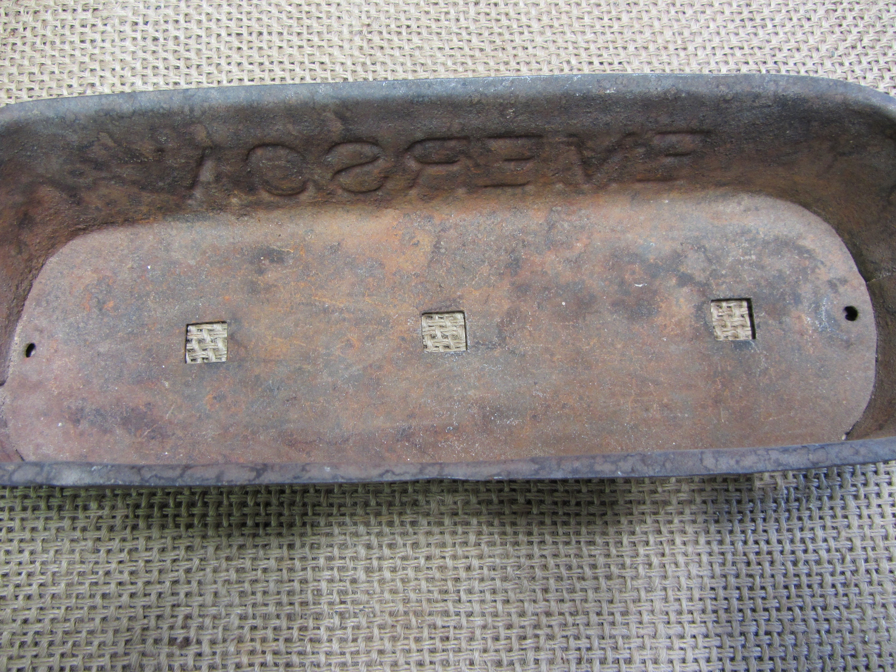 Rare Vintage Metal Emerson Tractor Toolbox With Tools - Antique Old ...