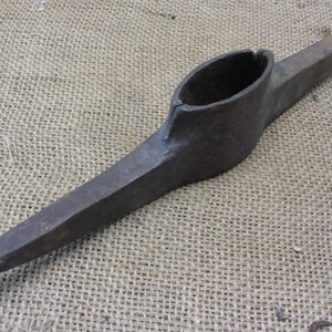 Vintage Cast Iron Mining Pick Head - Railroad Antique Old Metal Farm ...