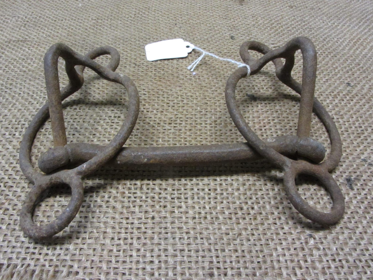 Rare Vintage Iron Snaffle Driving Bit: Antique Western Horse Gear 11133 ...