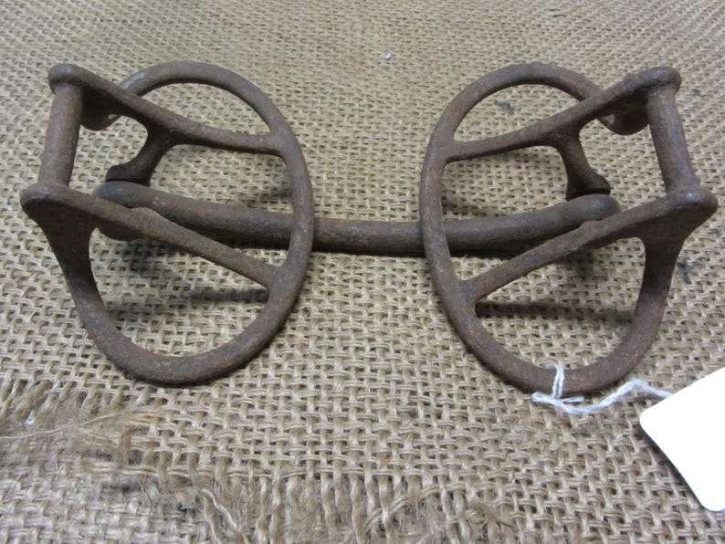 RARE Vintage Snaffle Driving Bit > Antique Old Iron Western Gear Horse ...