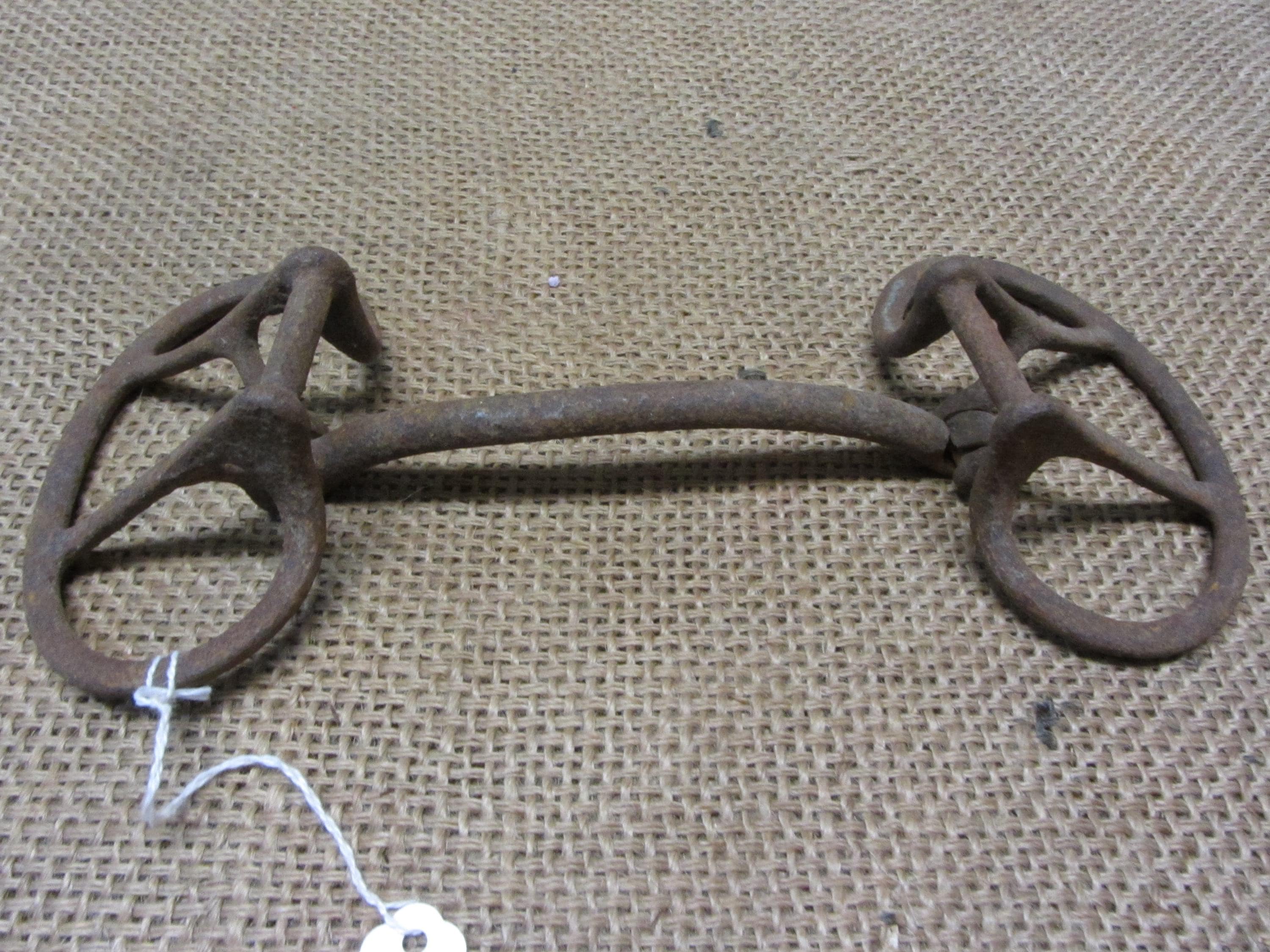 RARE Vintage Snaffle Driving Bit > Antique Old Iron Western Gear Horse ...
