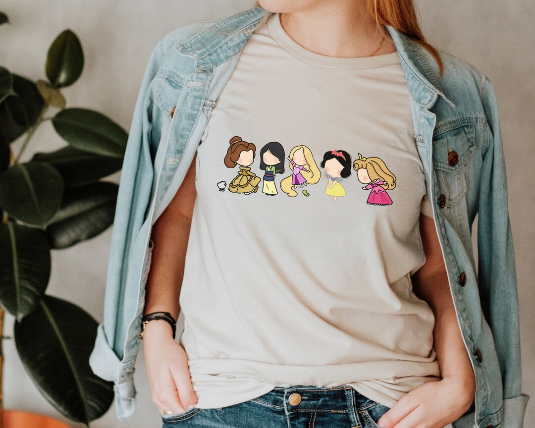 Disney Princess Tee, Princess Squad Shirt, Disney Vacation Tee, Disney ...