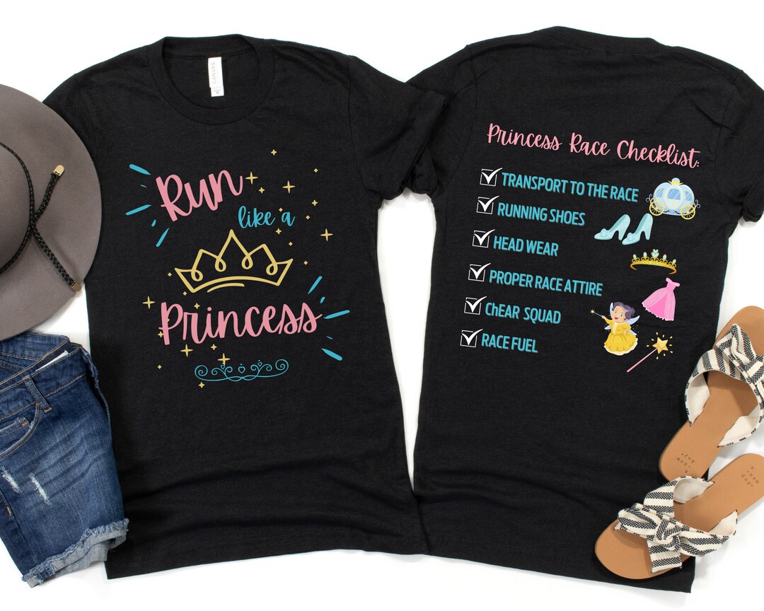 Disney Marathon Shirt, Disney Princess Run Shirt, Run like a Princess ...