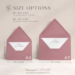 25 Heavyweight Colored Envelopes With Pointed Euro Flap, A2 (4 3/8 X 5 ...