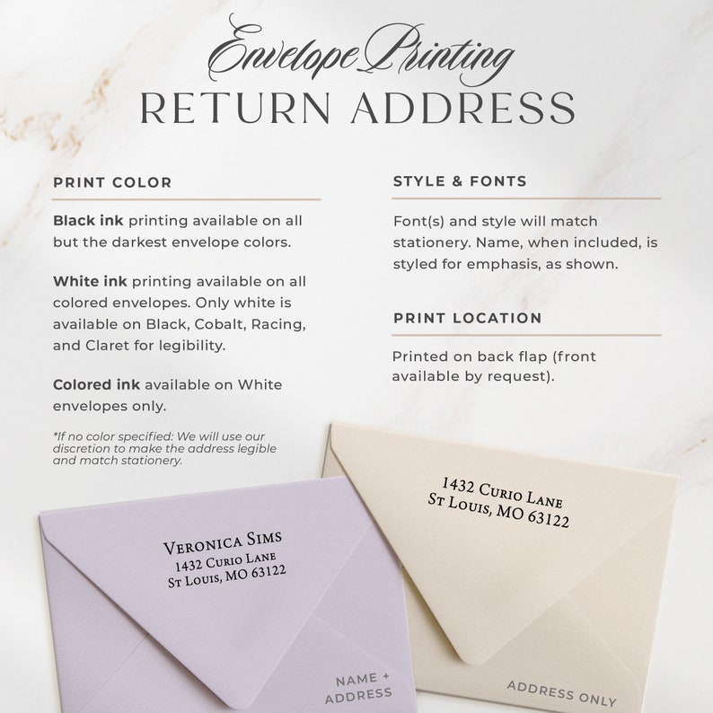 Personalized Lilac Note Cards With Envelopes | Purple Watercolor Floral ...