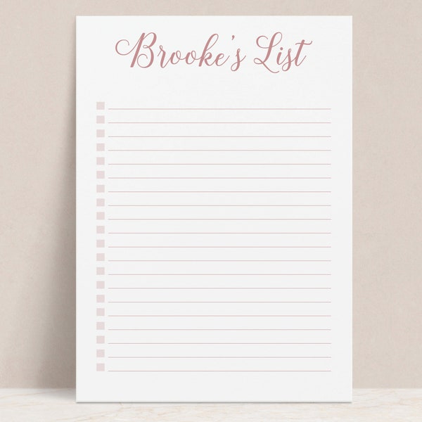 To Do List Pad - Etsy
