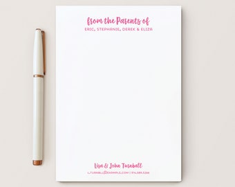 From the Parent of Notepad Pastel Notepad 5x7 Kid Parent Notepad 5.5x8 ...