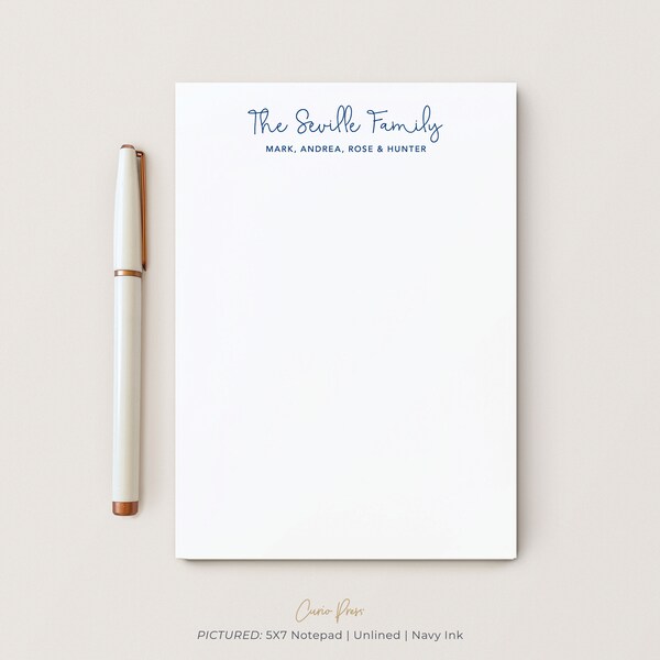 Family Letterhead - Etsy