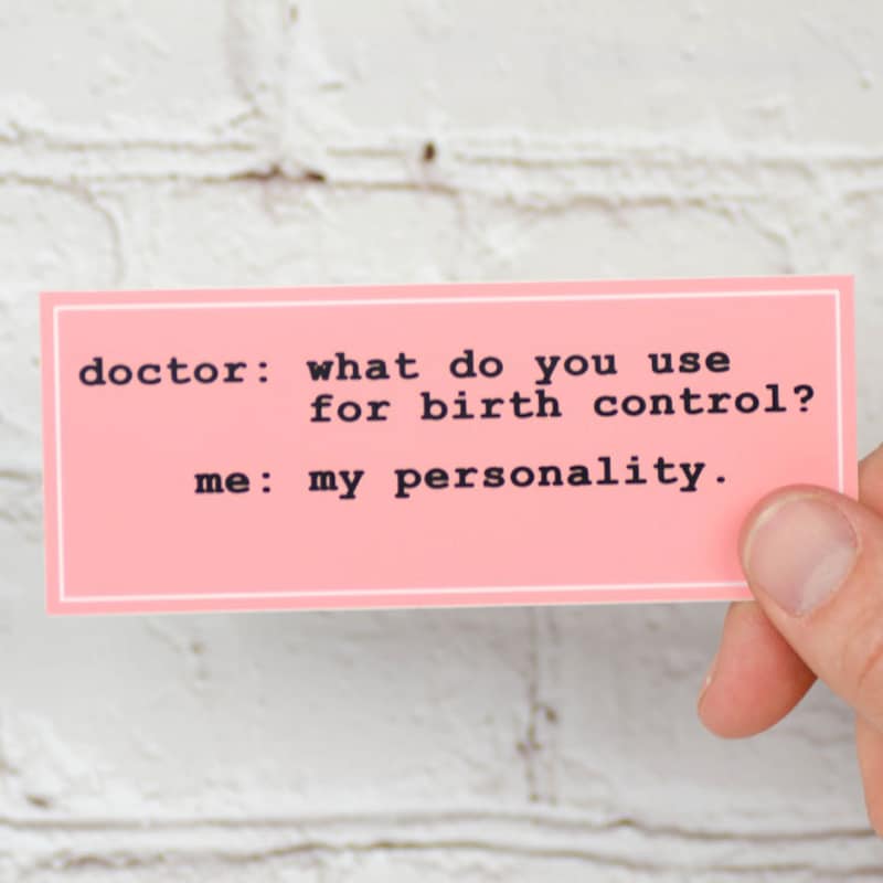 Funny Birth Control - Etsy